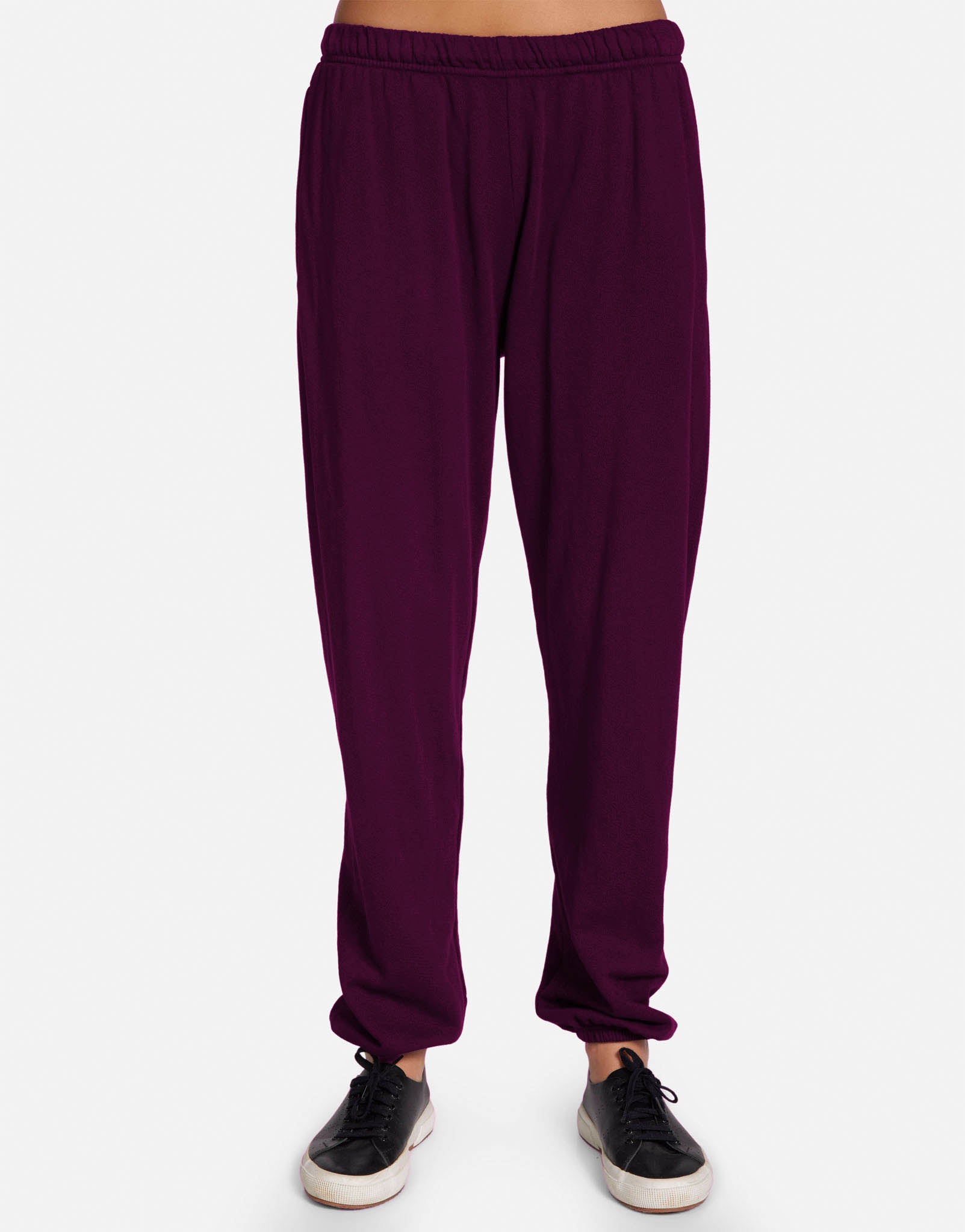 Women's Classic Sweatpant in Deep Merlot | Viper by Michael Lauren