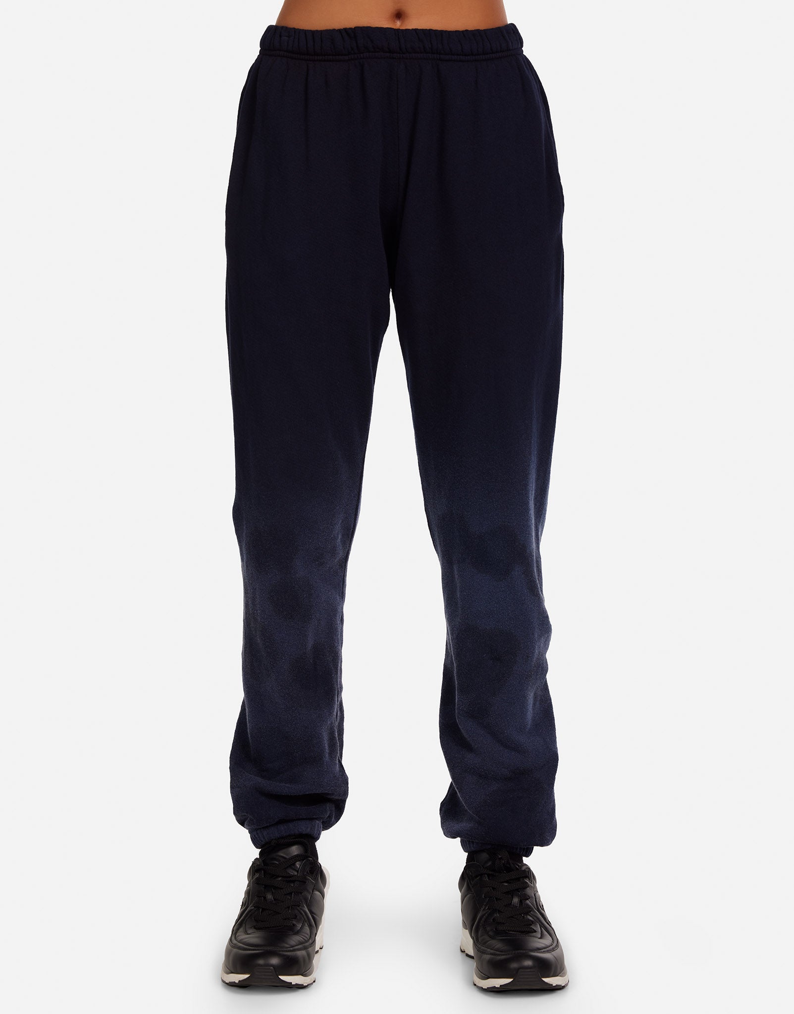 Women's Classic Sweatpants in Navy Splash | Viper by Michael Lauren